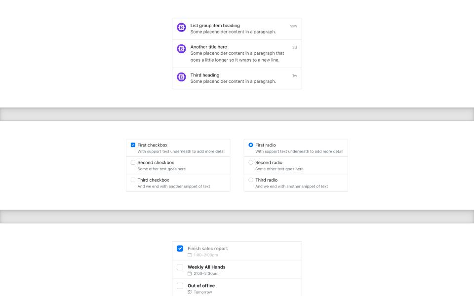 Examples · Bootstrap v5 中文文档 v5.3 | Bootstrap 中文网