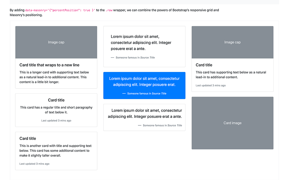 Examples · Bootstrap v5 中文文档 v5.3 | Bootstrap 中文网